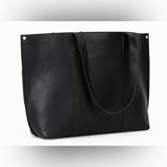 thirty-one | Bags | New Black Thirty One Signature Tote Faux Leather ...